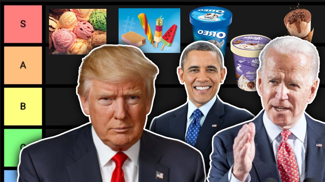 US Presidents Rate Ice Cream (Tier List) - YouTube