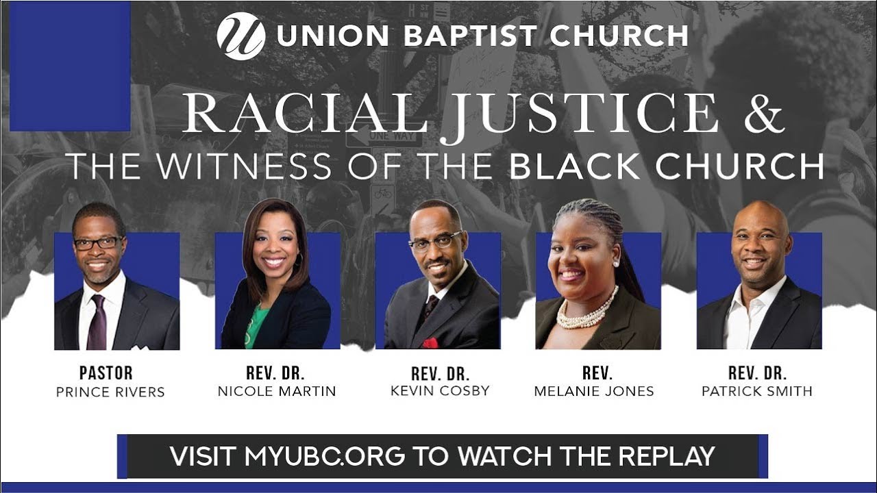 Racial Justice & The Witness of the Black Church - YouTube