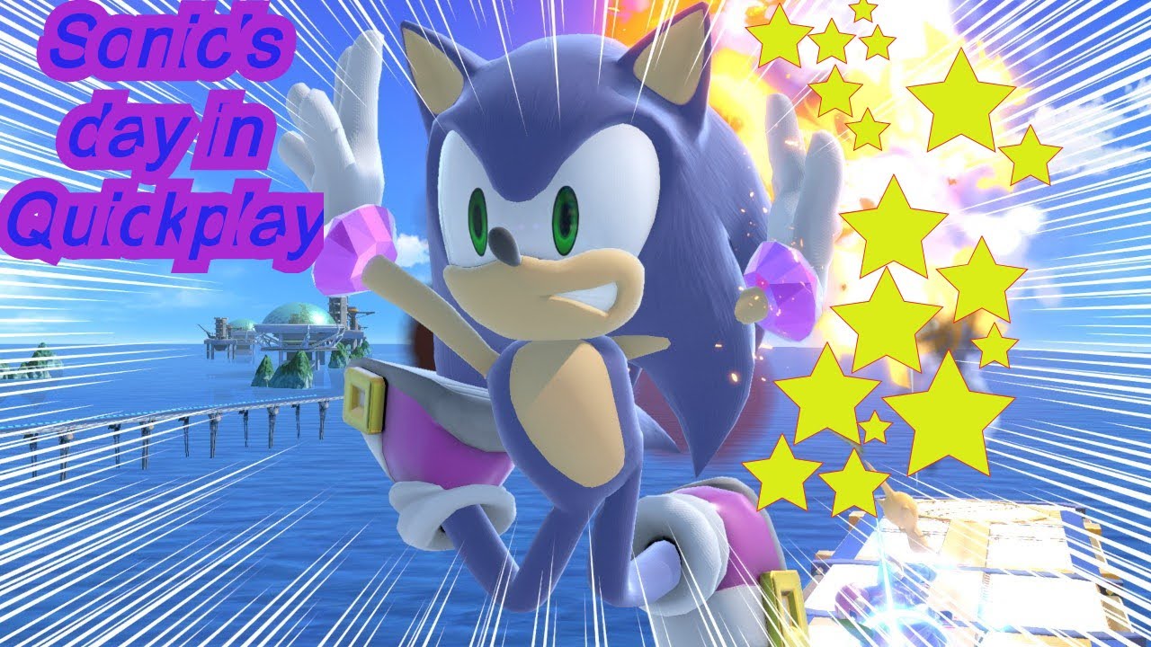 Sonic's day in Quickplay-Smash ultimate montage - YouTube