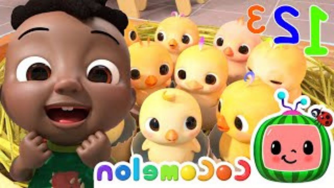 Numbers Song with Little Chicks! | CoComelon Animal Time | Animal ...