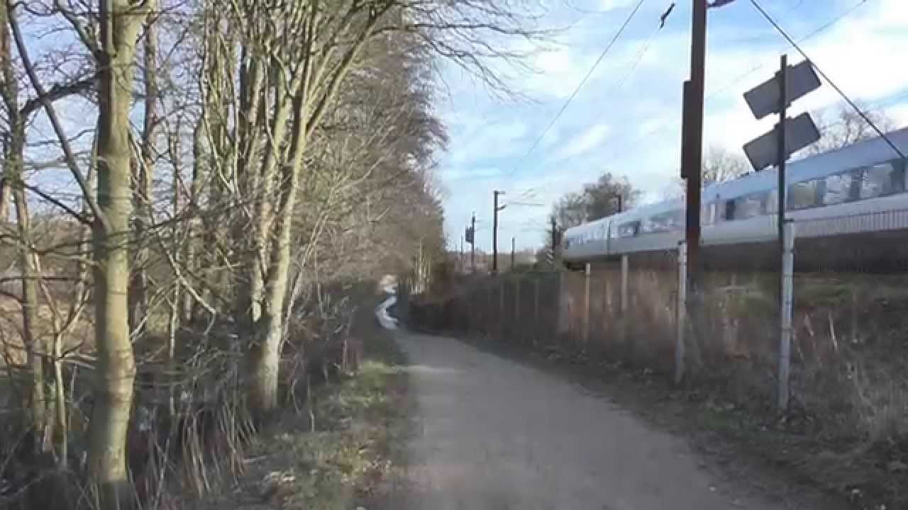 Tog nær Kolding [Trains near Kolding] - YouTube
