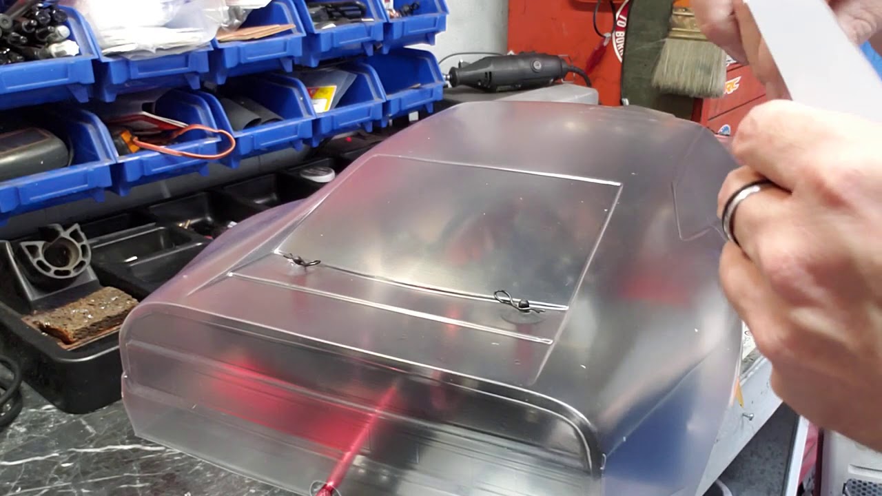 Mounting your Undercover RC Drag Wing on your body - YouTube