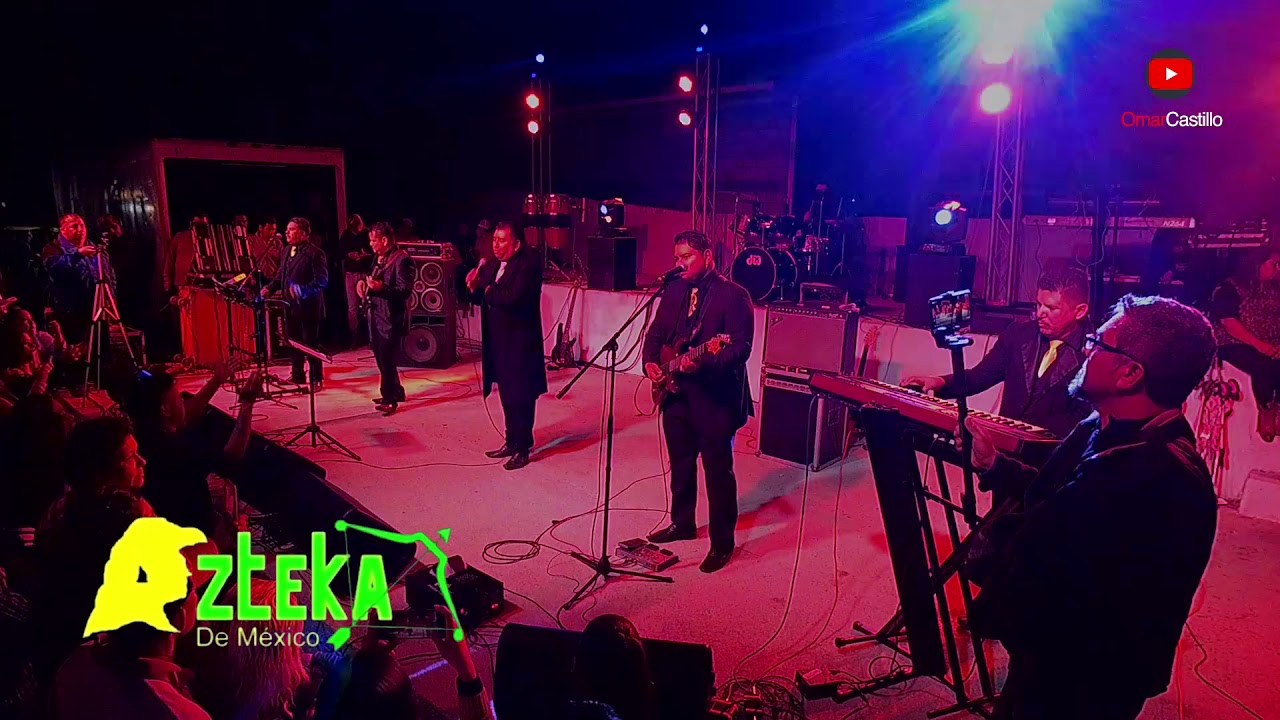 Grupo AZTEKA de Mexico 2/2 en el Aniversario de Motivos - YouTube