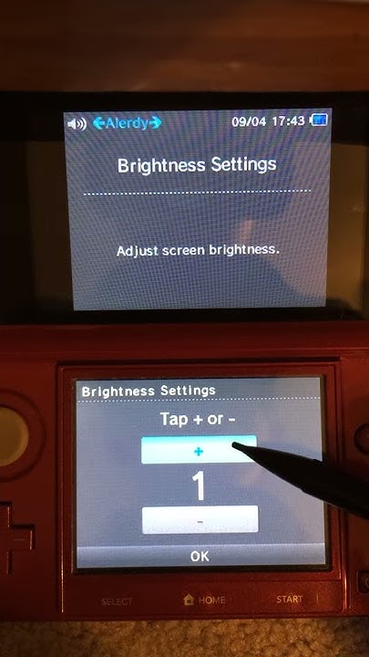 DSi System Settings on the 3DS - YouTube