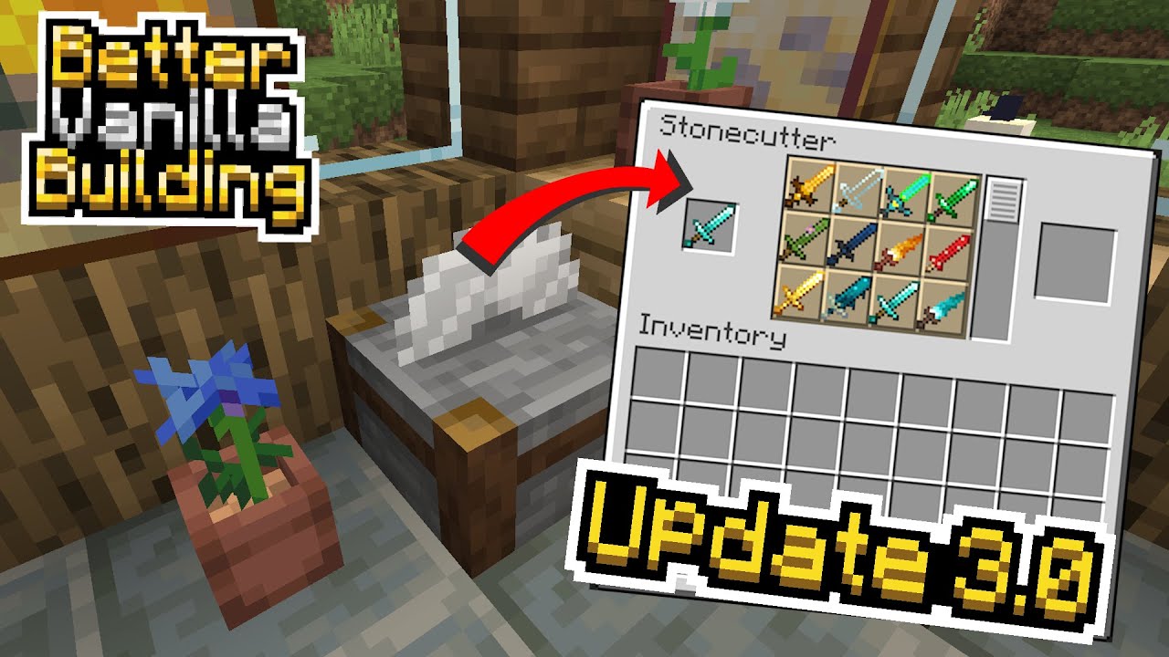 I made the stonecutter the BEST block ever!! Update 3.0 ...