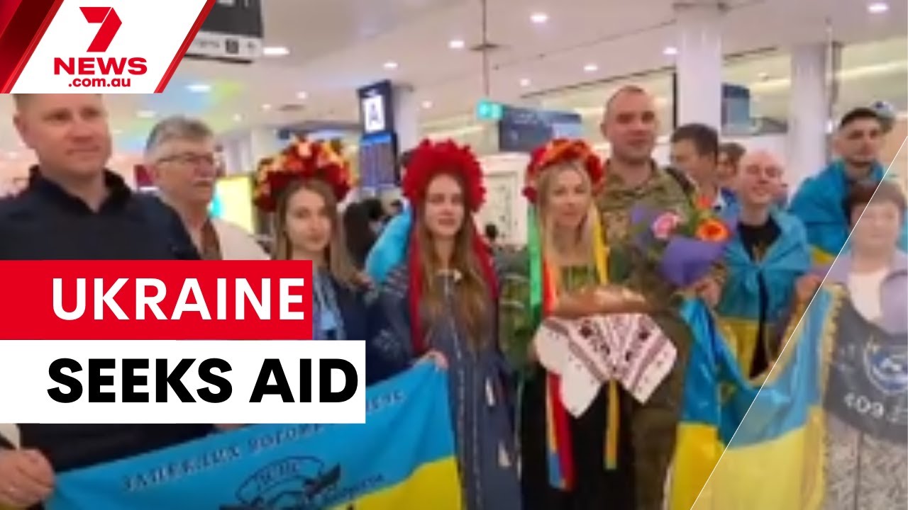 Ukraine seeks more Australian aid as peace talks stall | 7NEWS - YouTube