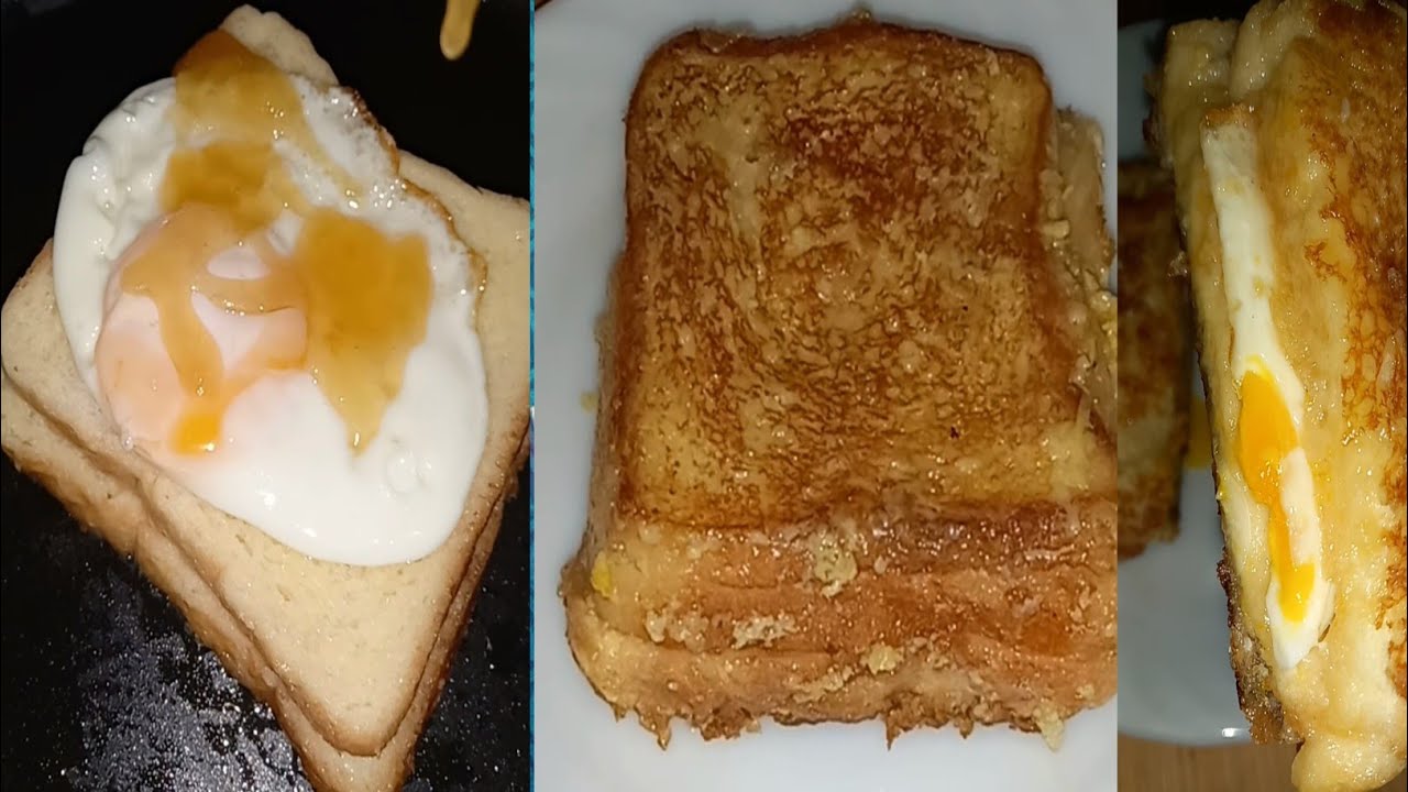 Bread egg Toast |Easy & tasty Special Sweet Bread Toast Recipe with ...