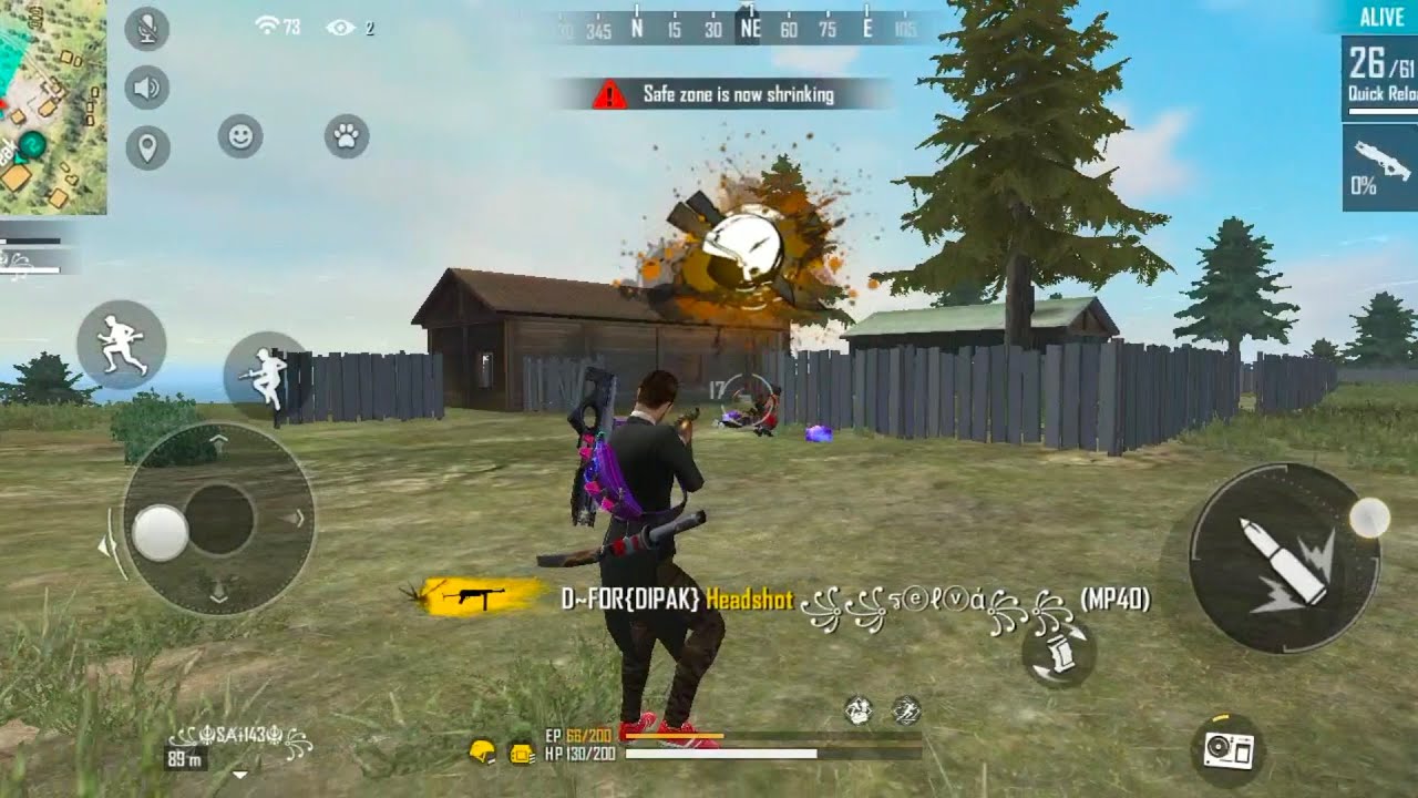 Free Fire Live Gameplay Today Live Challange By All Gaming - YouTube