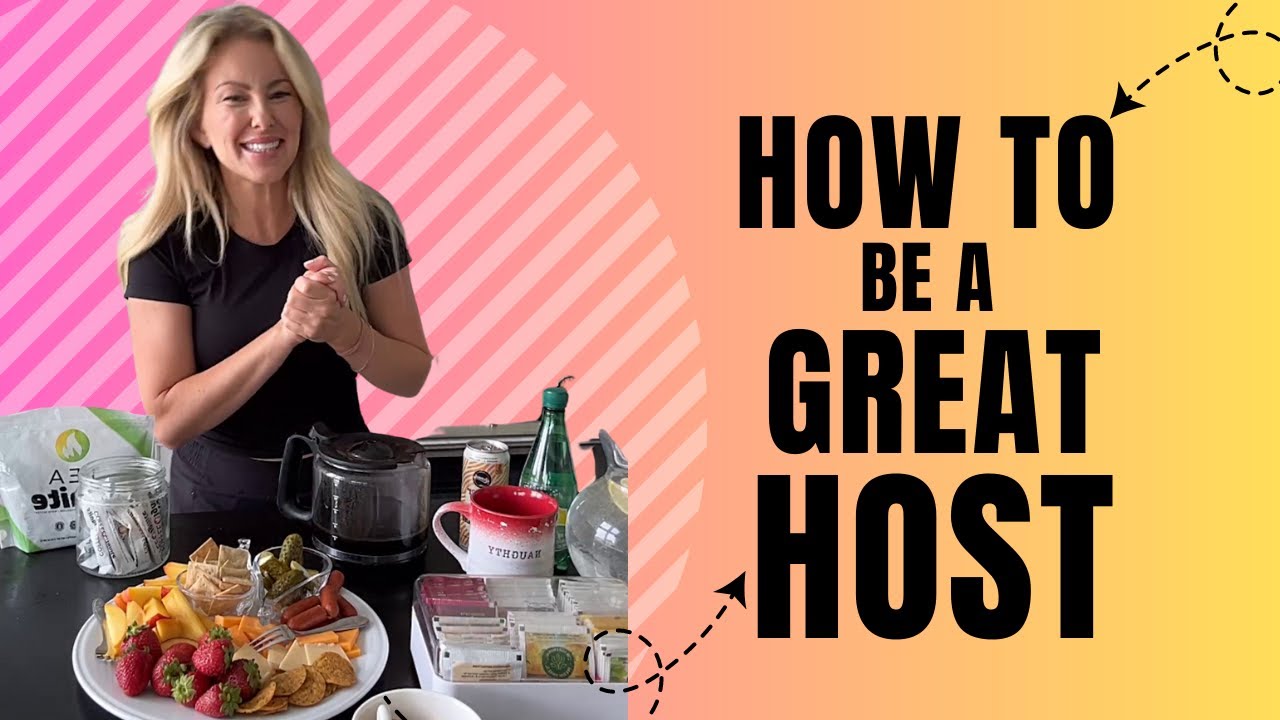 My top tips to help you be a healthy host! - YouTube
