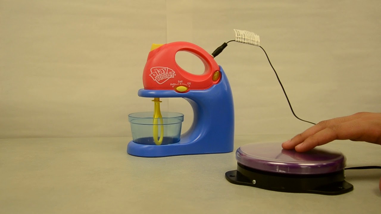 PlayRight Kitchen Appliance Toy Mixer - YouTube