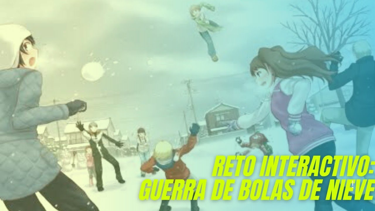 Reto Interactivo: Guerra De Bolas De Nieve - YouTube