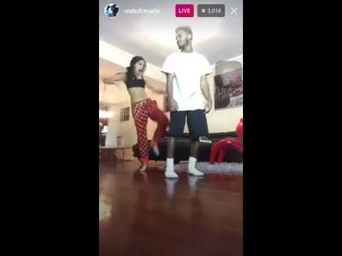 MALU TREVEJO DANCING ON LIVE 😍 10-1-17