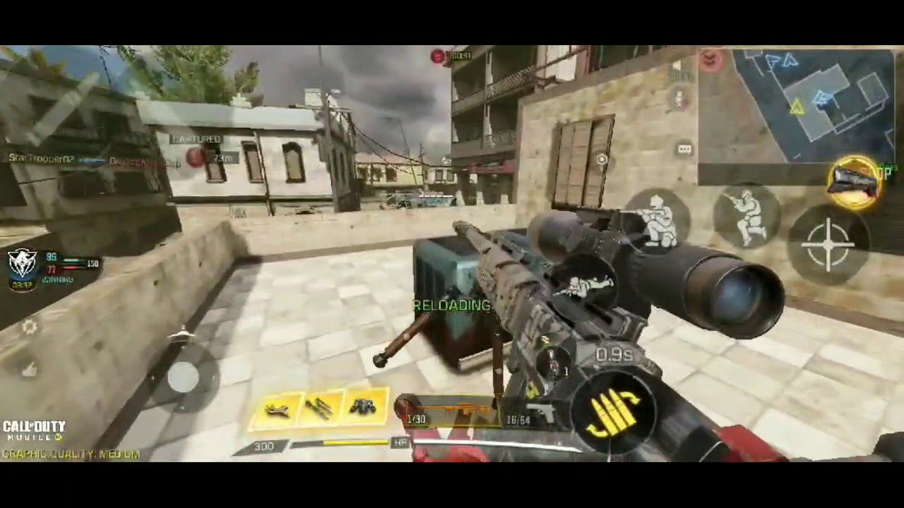 NUKE | HARDPOINT CRASH | Sniper Only | Call Of Duty Mobile - YouTube