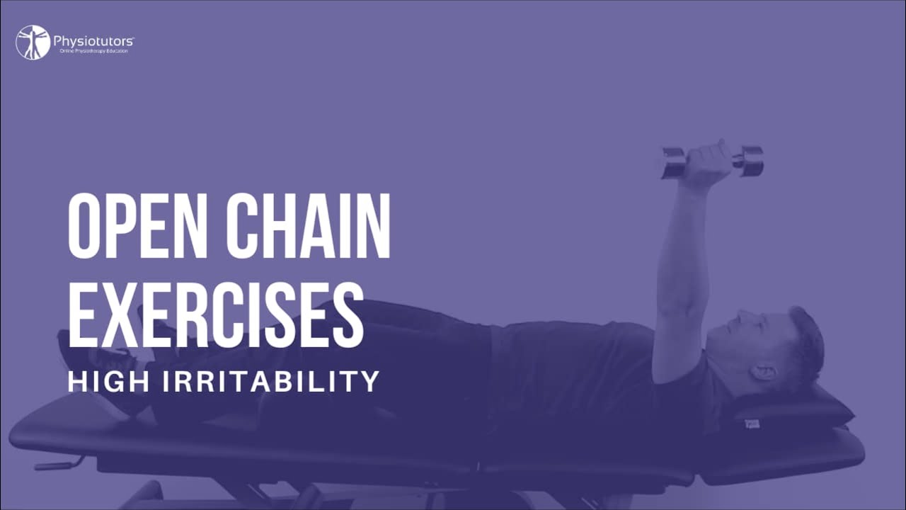 Open Chain Exercises for the Highly Irritable Shoulder | RCRSP - YouTube