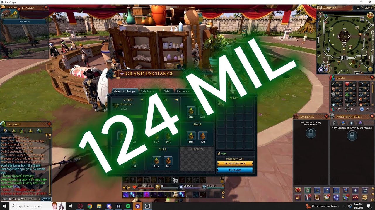 Runescape 3 - F2P How to make up to 2 mil per hour at Low Levels - YouTube