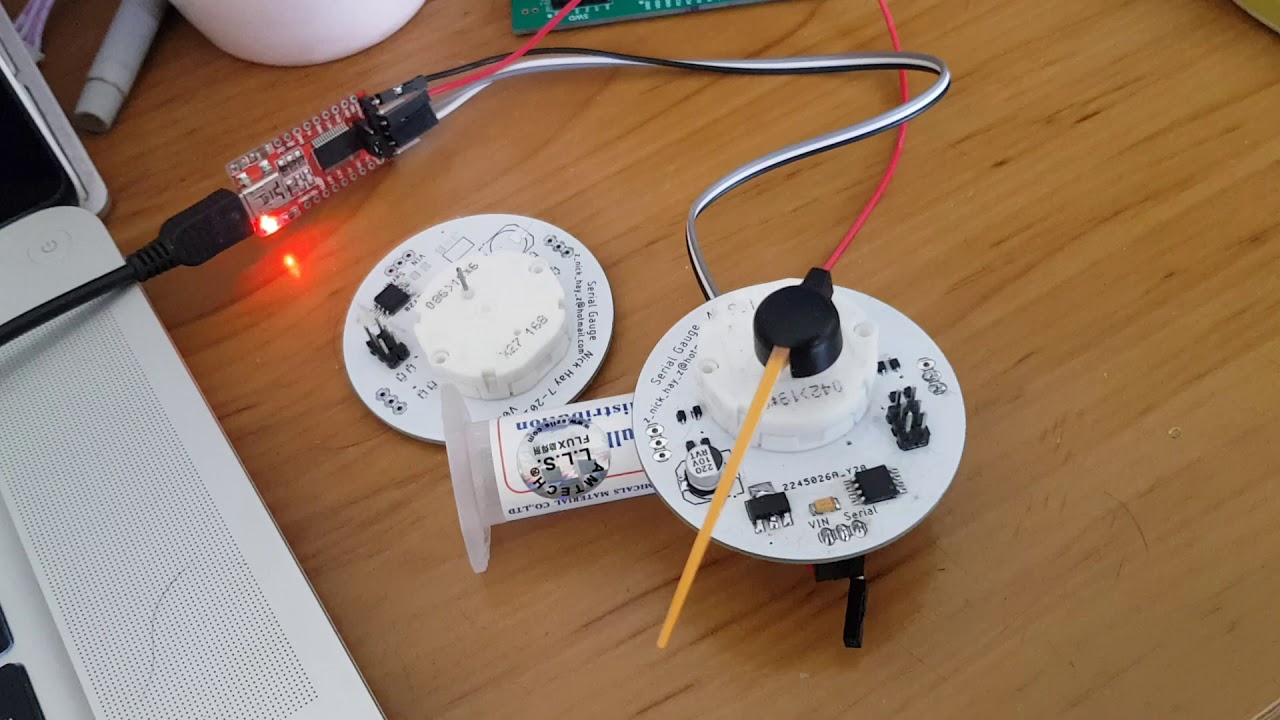 Serial gauge test - YouTube