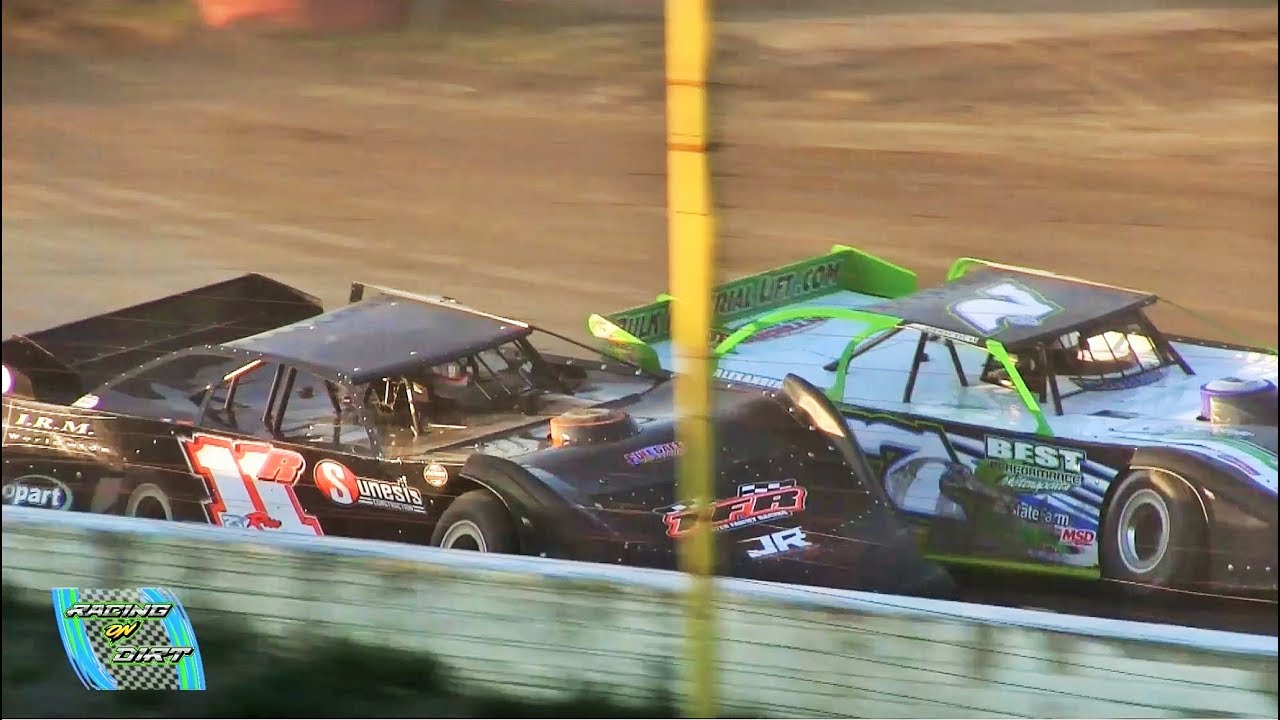Late Model 4th Heat 7-15-17 Oakshade Raceway - YouTube