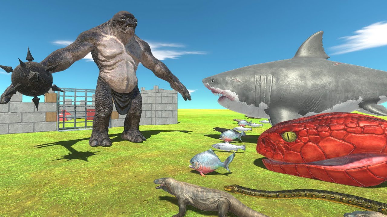 Troll War | Troll VS Reptiles And Aquatics | Animal Revolt Battle - YouTube