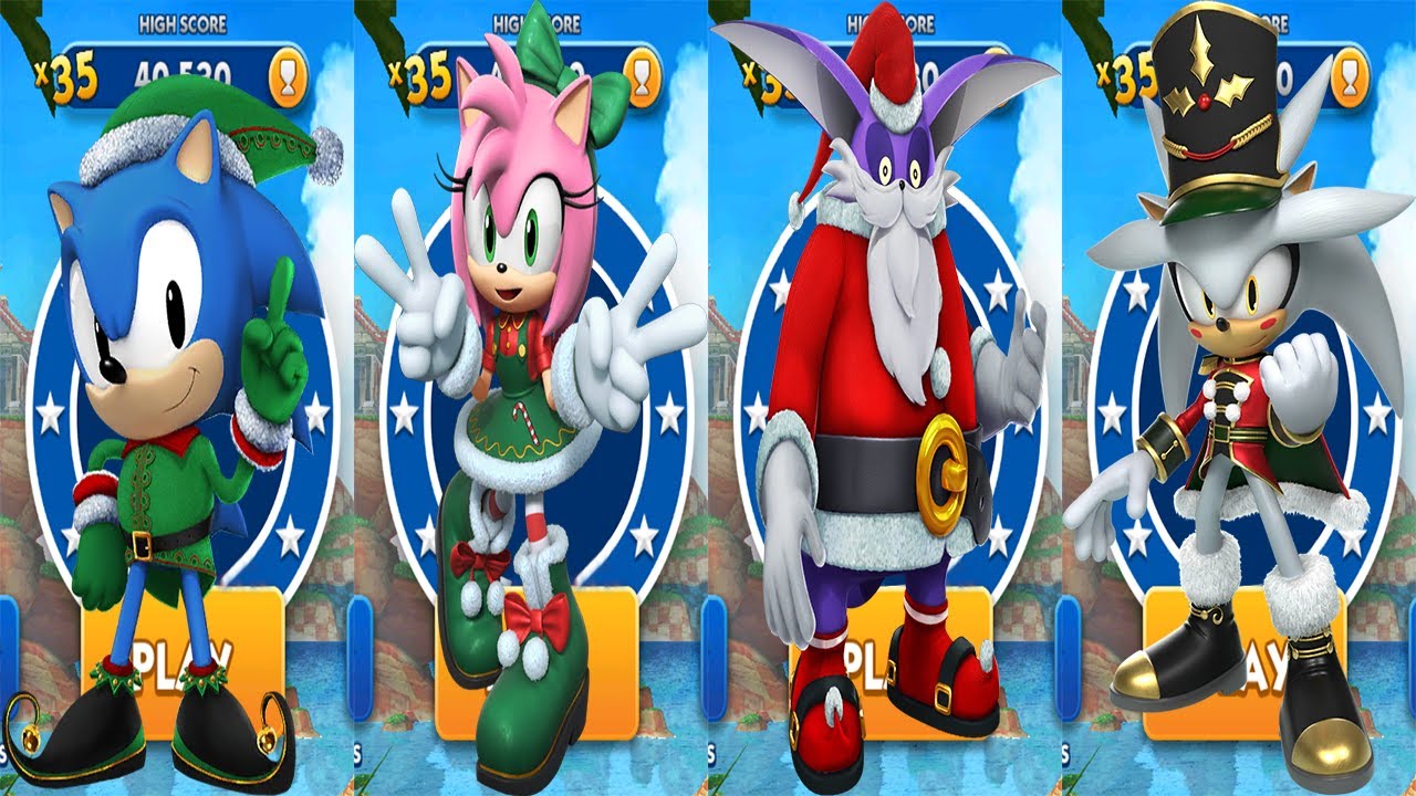 Sonic Dash - Elf Classic Sonic New Character Event Coming Soon - All ...