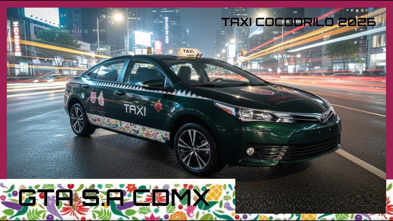 GTA S.A: TAXI COCODRILO 2026 (REMAKE) 🚖🐊 - YouTube