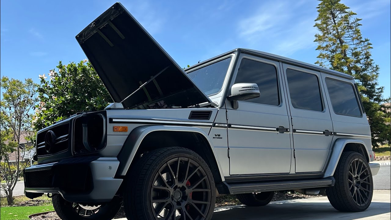G63 AMG Common Problems+ Fix Power Steering Fluid+ Engine Oil Leaks ...