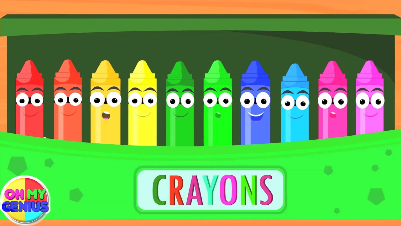 Crayons Ten In The Bed + More Nursery Rhymes And Learning Videos For ...