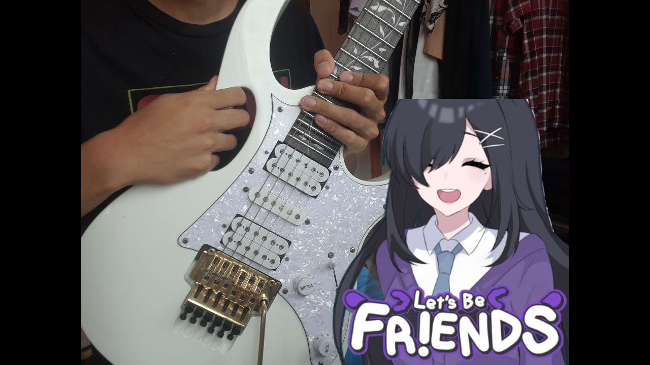 GUITAR COVER 】Let's Be Friends - MITA (Mythia Batford) - YouTube