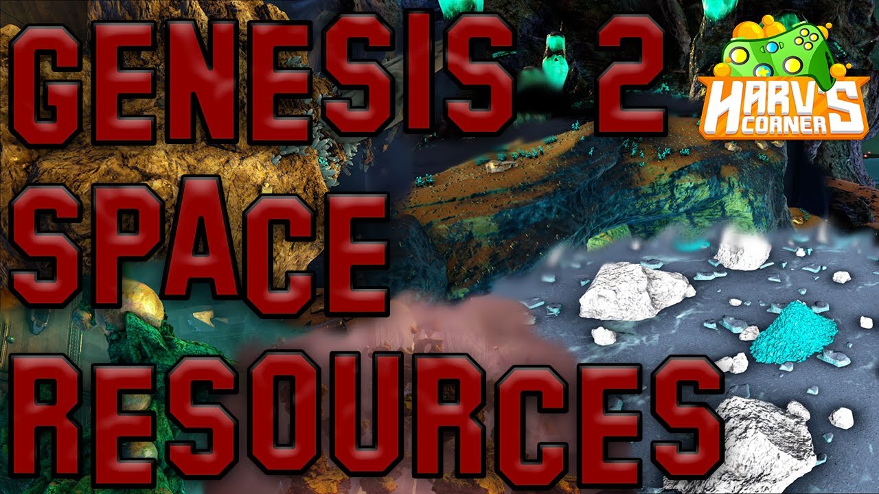 Ark Genesis 2 Space Resource Guide - Ark Survival Evolved - YouTube