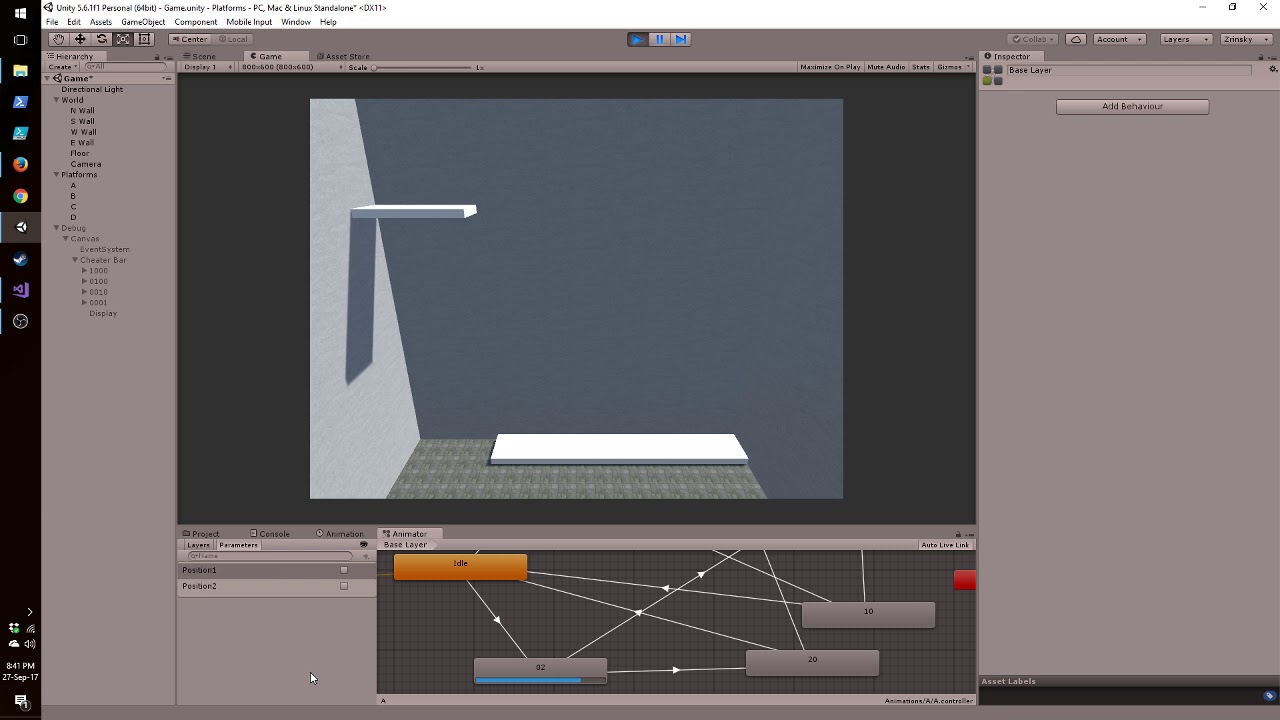 Unity Animation Bug - YouTube
