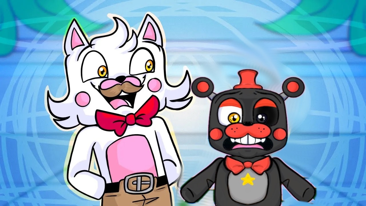 Funtime Foxy ADOPTS Lefty In Minecraft FNAF - YouTube