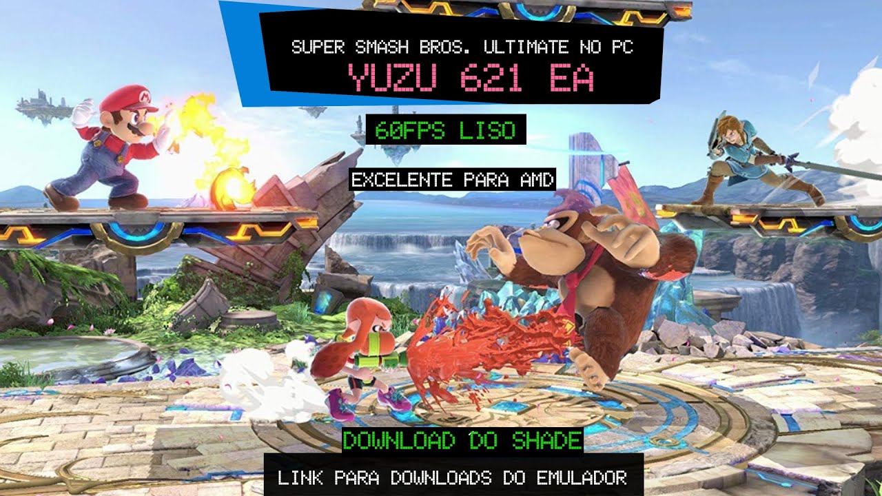 SUPER SMASH BROS ULTIMATE YUZU 621 EA - YouTube