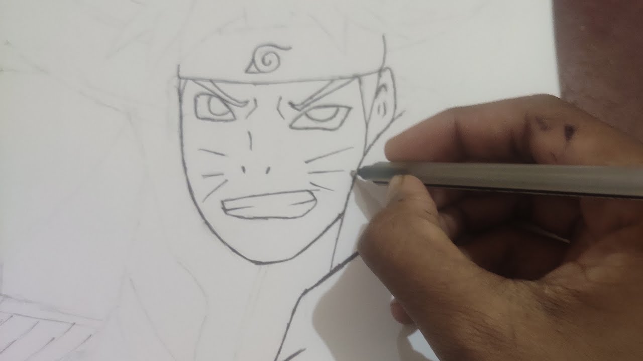 Live making Naruto 😘 panting //makeing Naruto on live||how to make ...