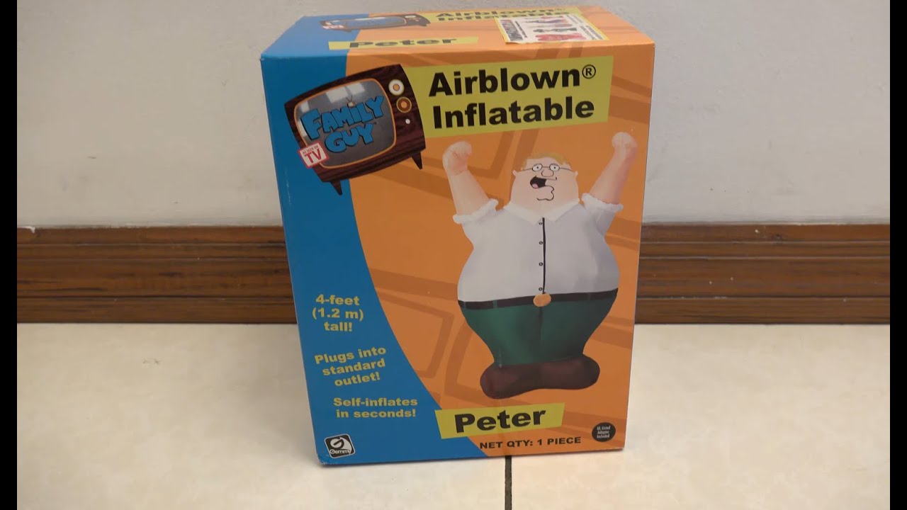Family Guy Airblowen inflatable Peter Griffin 2005 4k - YouTube