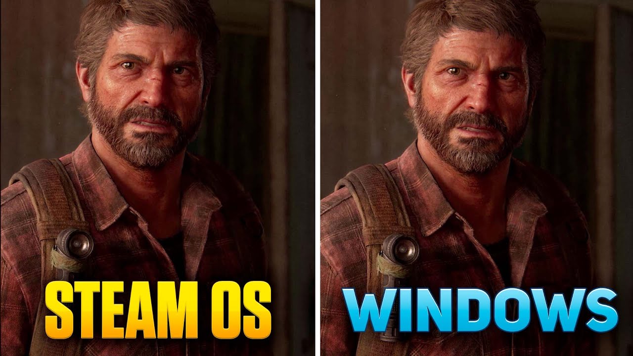 SteamOS vs Windows 11 - The Last of Us Part 1 - Steam Deck - YouTube