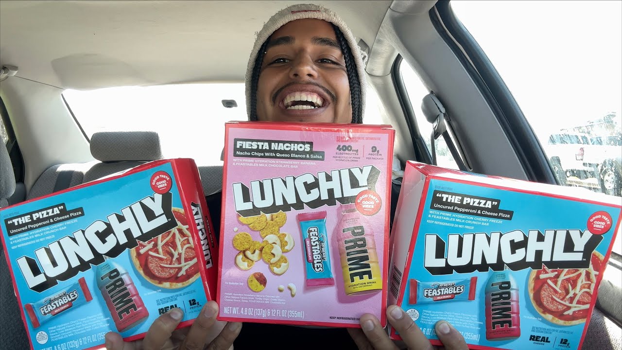 NEW LUNCHLY HONEST REVIEW!!! #ksi #loganpaul #mrbeast #mr - YouTube