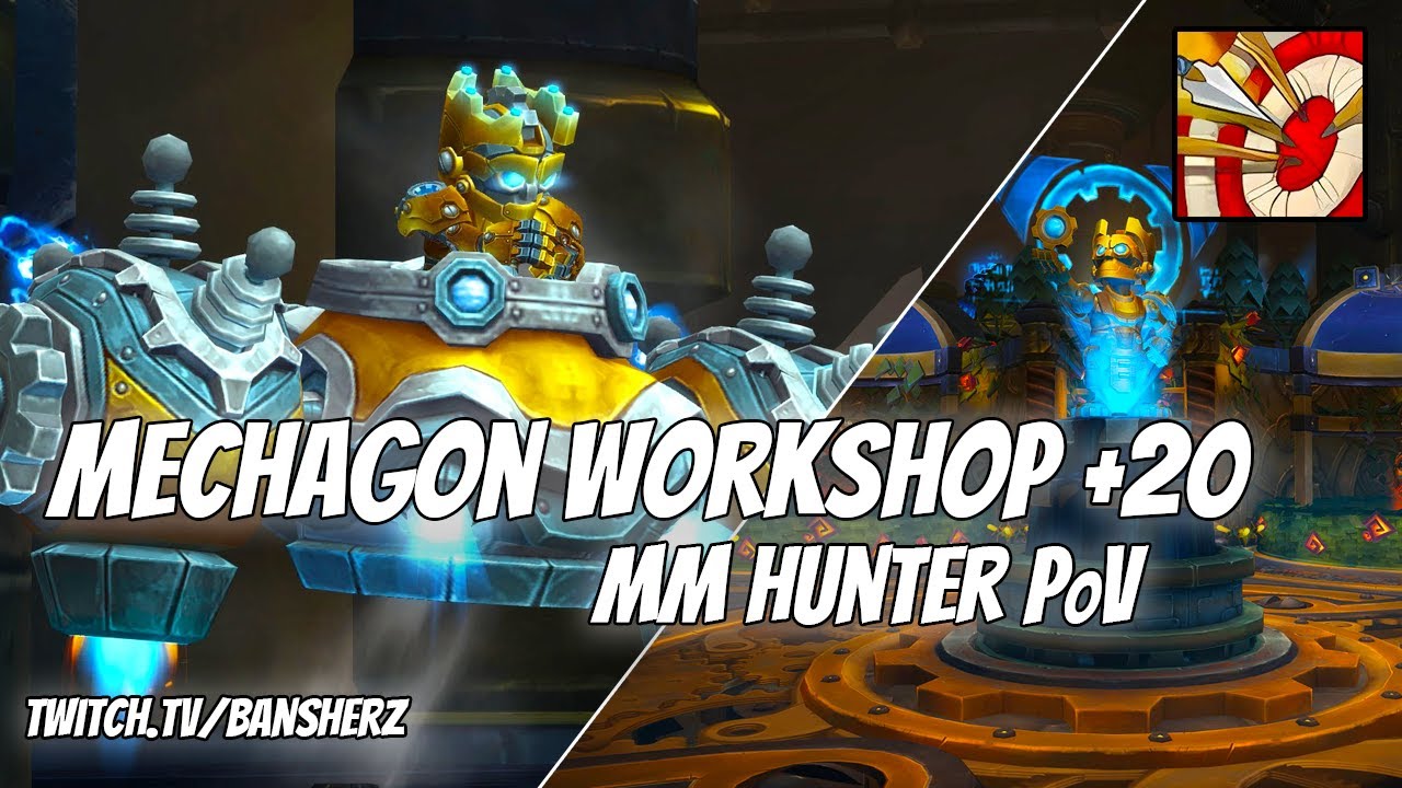+20 Mechagon Workshop MM Hunter PoV - YouTube