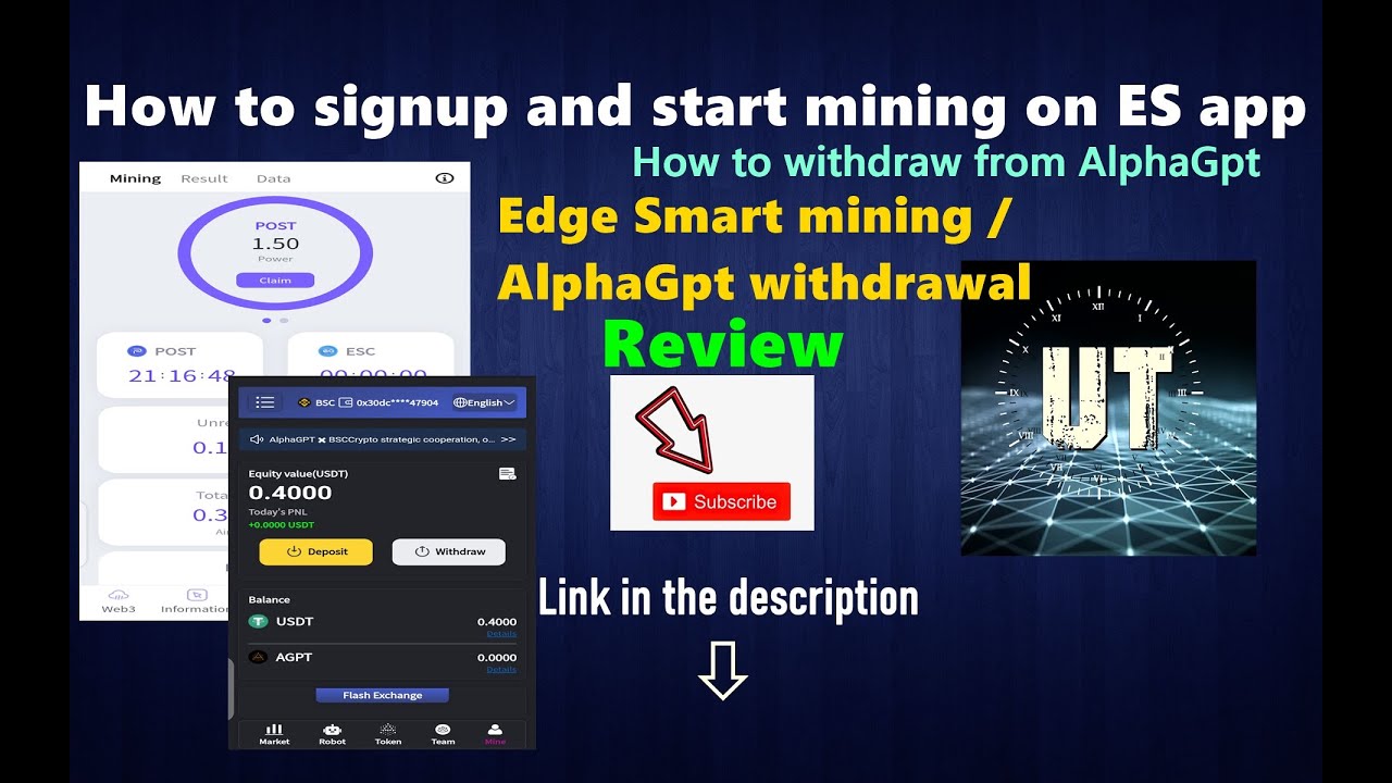 Edge Smart mining app Review & How to withdraw (live) USDT from ...