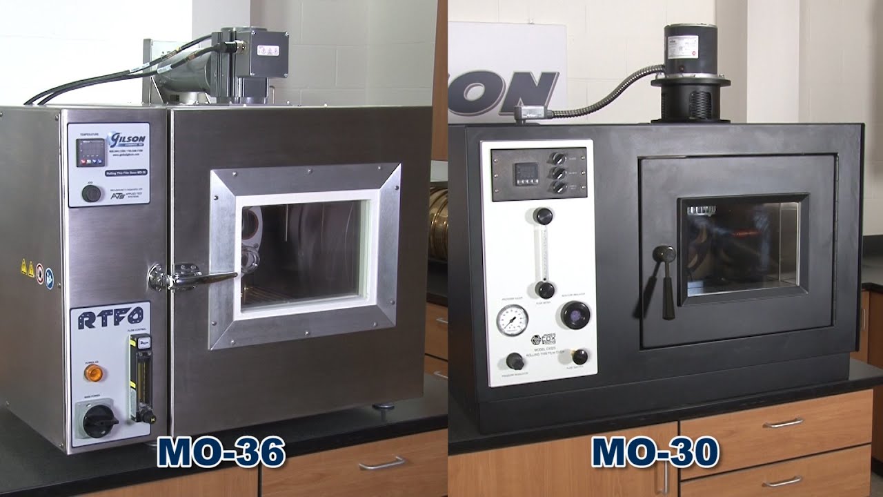 Rolling Thin Film Oven (RTFO): Compare the Gilson MO-36 to MO-30 RTFO ...
