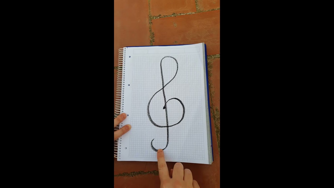 Clau de Sol - Aprenem a dibuixar-la - YouTube