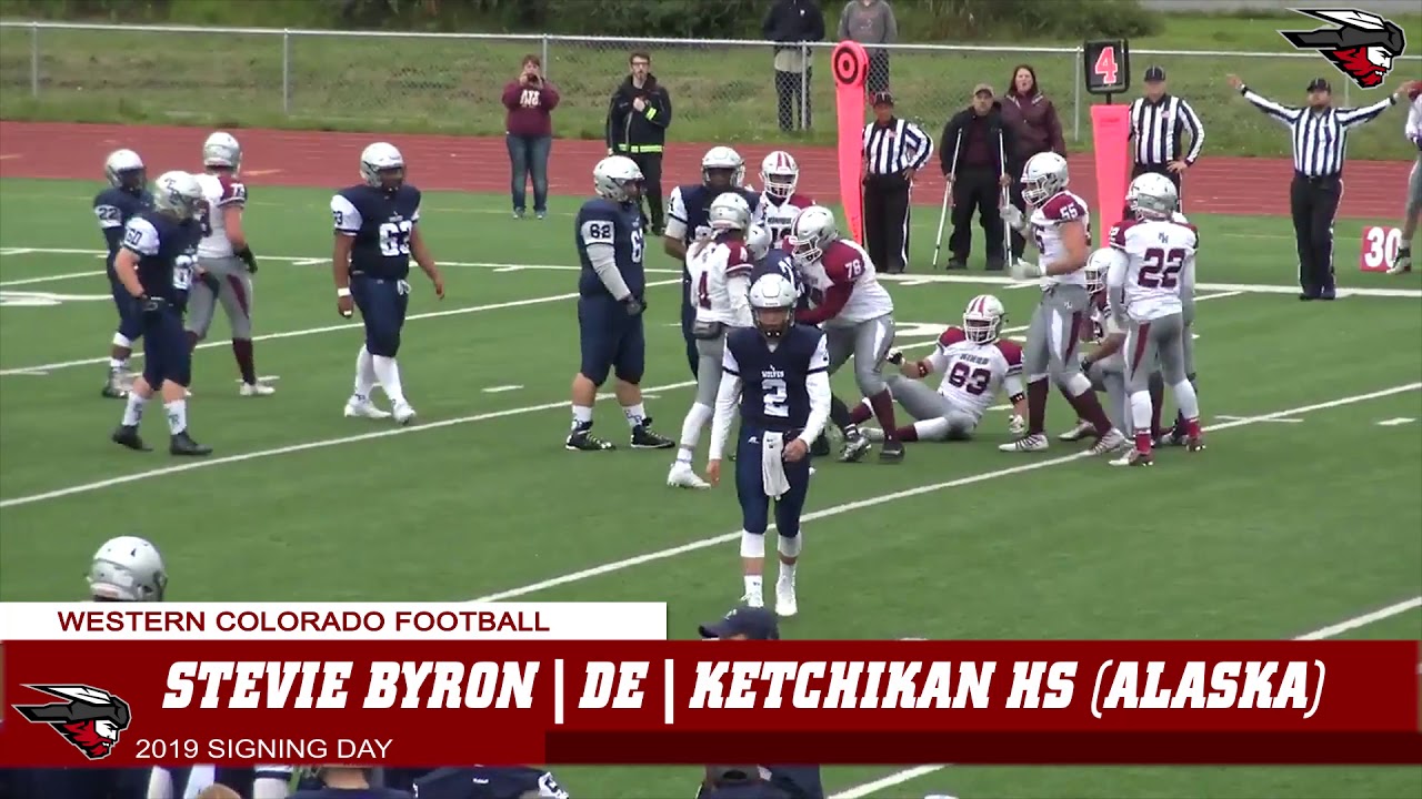 Western Football | Stevie Byron Highlights - YouTube