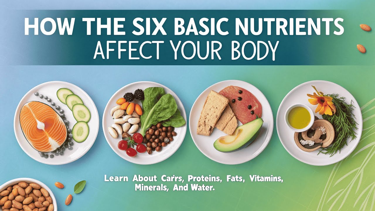 How The Six Basic Nutrients Affect Your Body - YouTube