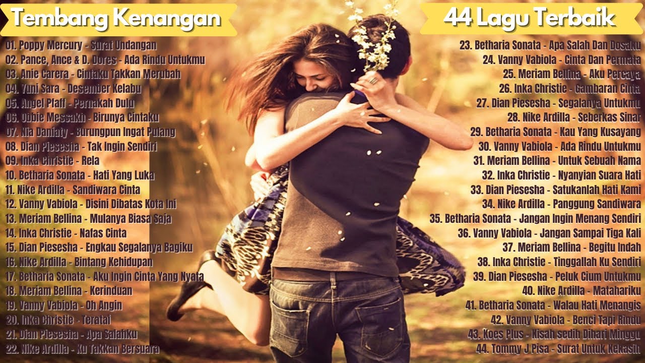 3 Jam Nonstop Tembang Kenangan 80an - 90an Populer - Spesial Lagu Lawas ...