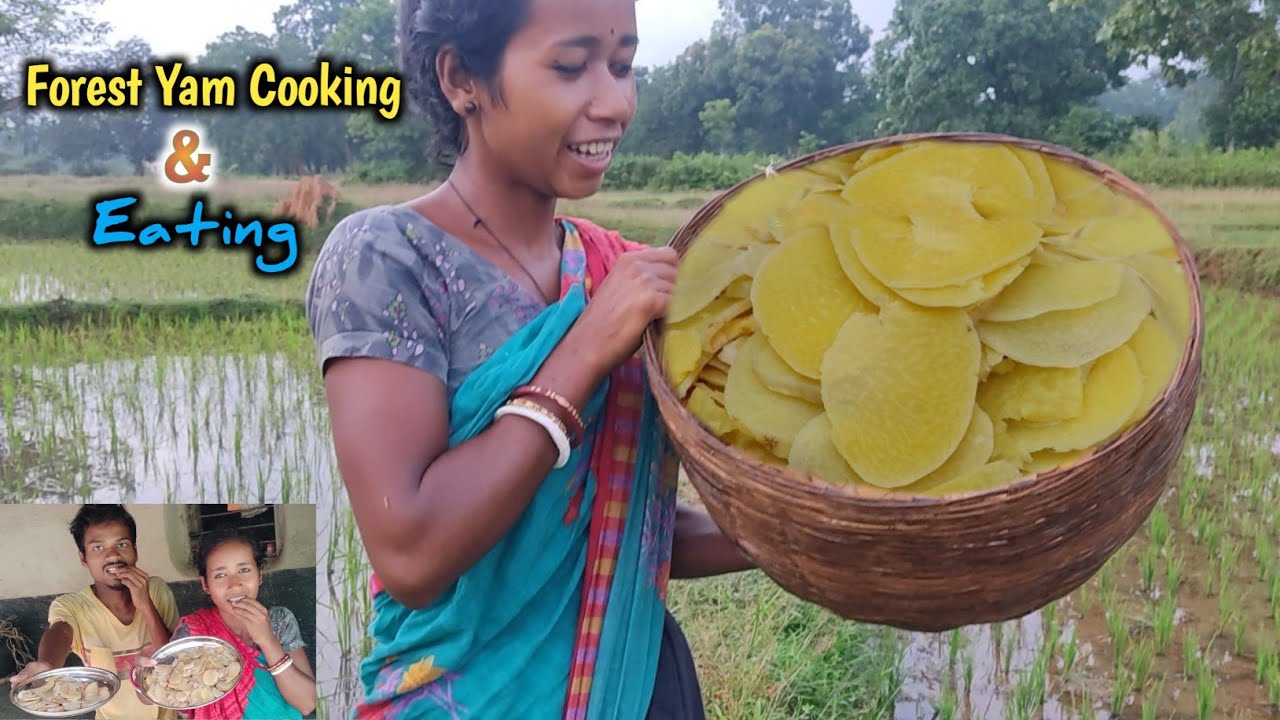 Forest Potato Cooking & Eating | Testy Of Village Food #lovemarriage # ...