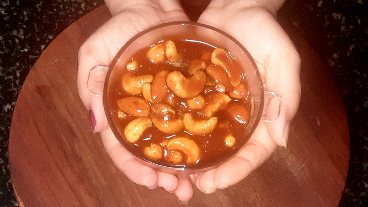 Dry Fruit Chaat Recipe | Home Made Dry Fruit Chaat Recipe - YouTube