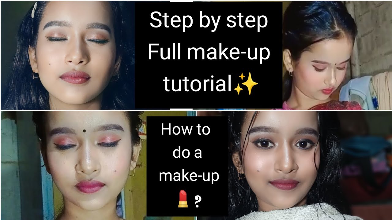 Make Up Tutorial🔥 ️step By Step Make Up Makeuptutorial 8422