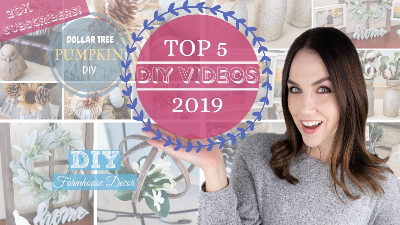 2019 My TOP 5 DIY Videos & Projects - YouTube