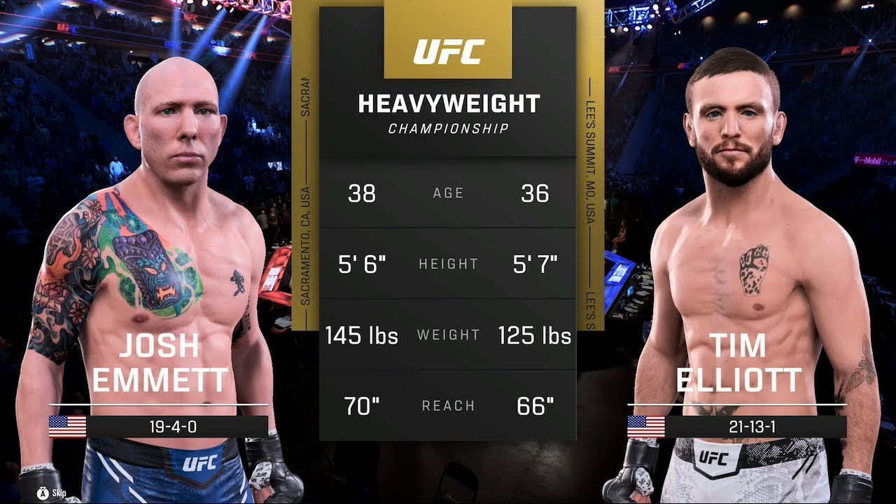 Josh Emmet vs. Tim Elliott Full Fight - UFC 5 Fight Night - YouTube