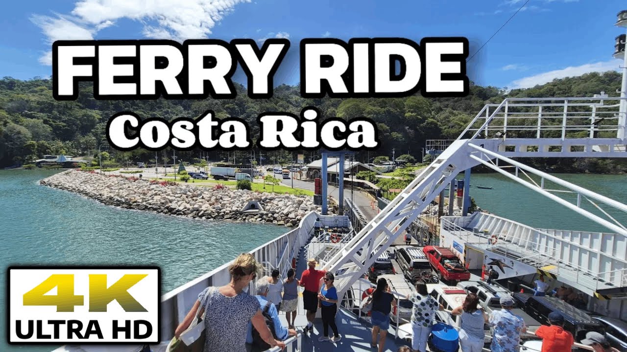 🛥️ Tour Costa Rica With A Ferry Trip // Skip Traffic + Great Views # ...