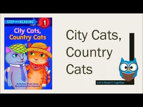 City Cats, Country Cats Step Into Reading 1 Reading Aloud - YouTube