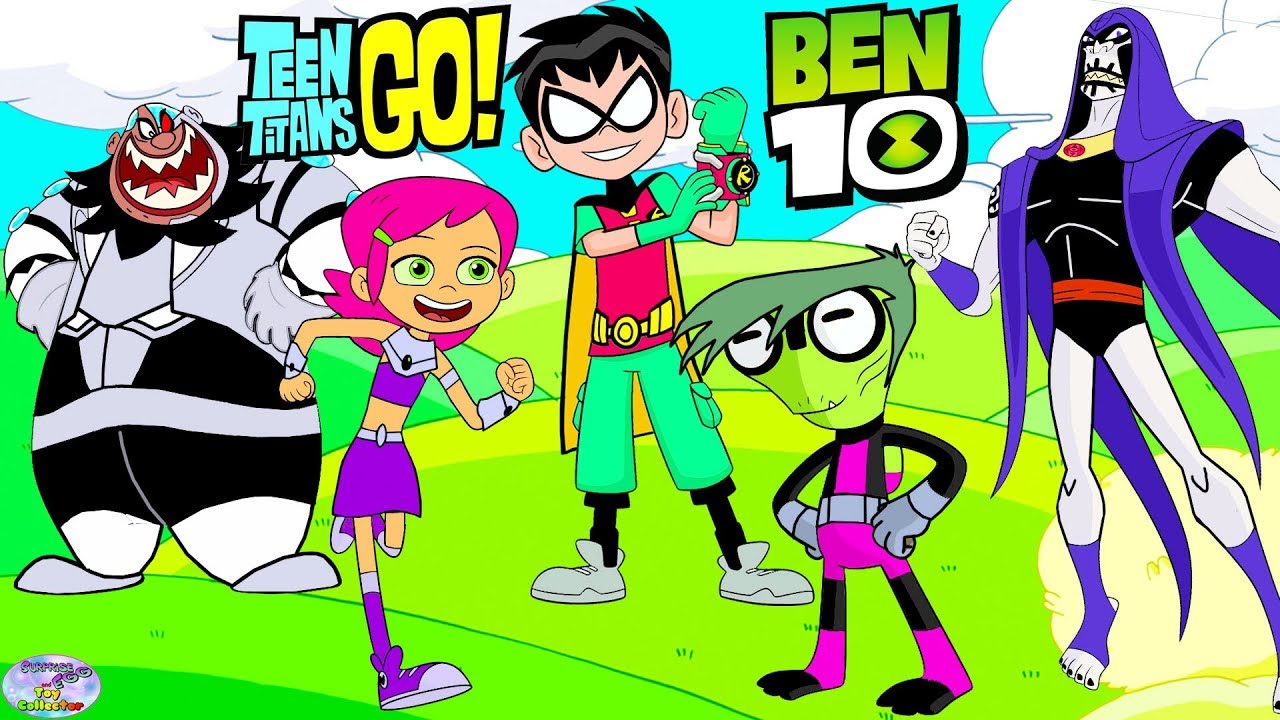 Teen Titans Go! vs. Ben 10 Heroes and Villains! Cartoon Character Swap ...